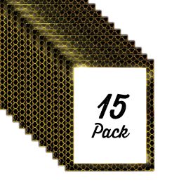 ArtSkills 22" x 28" Quatrefoil Framed Poster Boards, 15-Pack