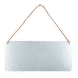 Galvanized Metal Plaque