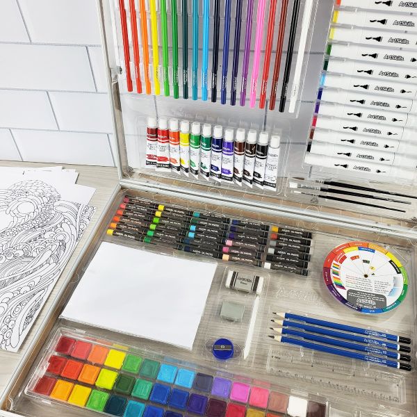 ArtSkills Essentials Portable Premium Art Supplies Kit